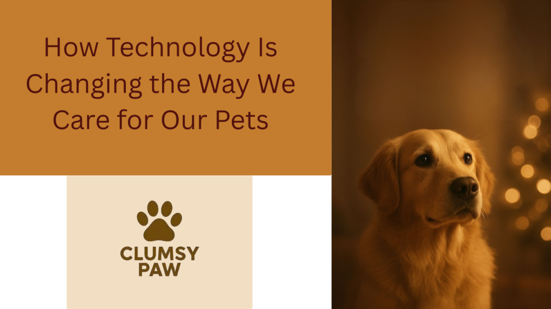 How Technology Is Changing the Way We Care for Our Pets - Clumsy Paw ...